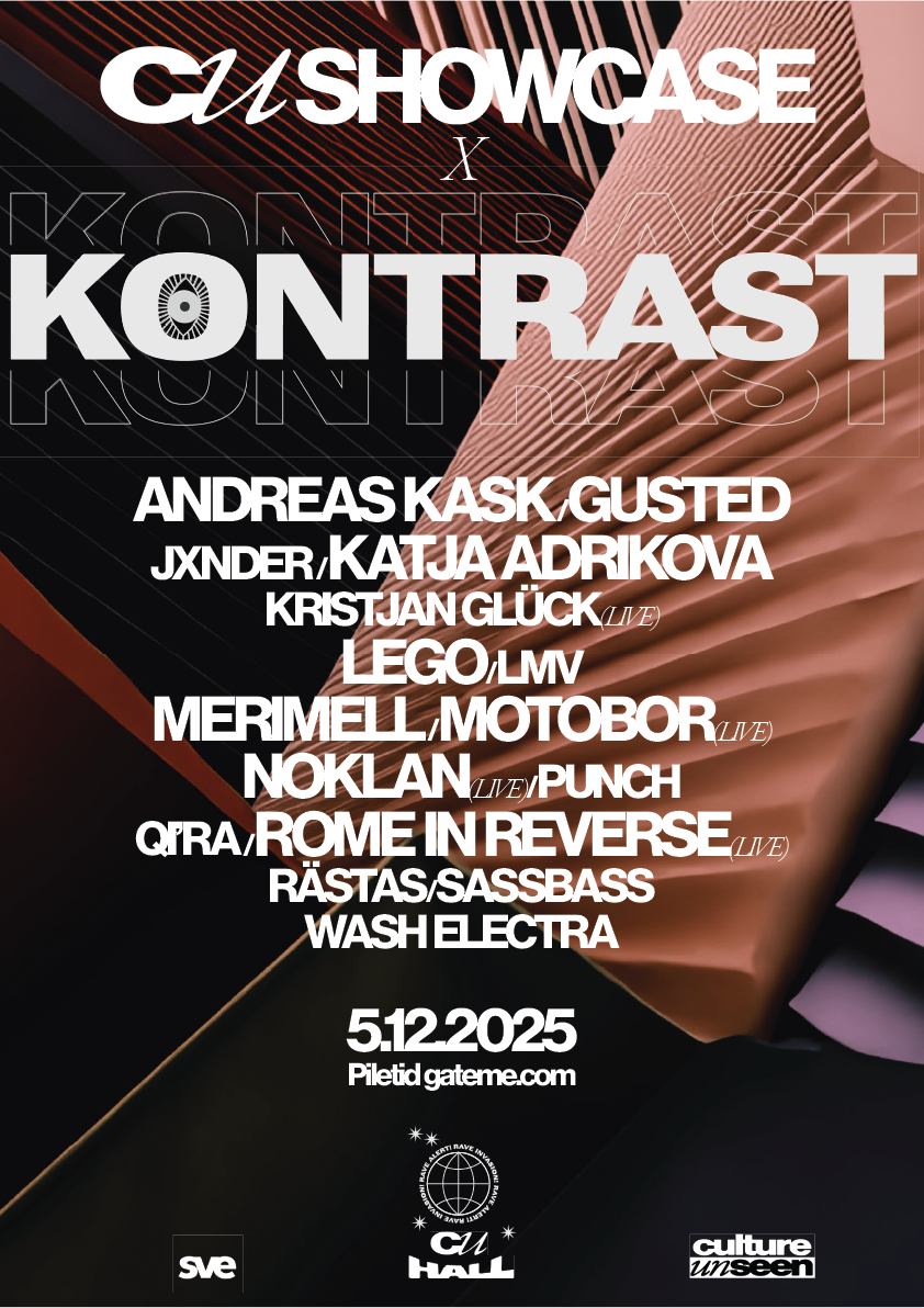CU Showcase x kontrast - HALL x SVE x culture unseen – GateMe